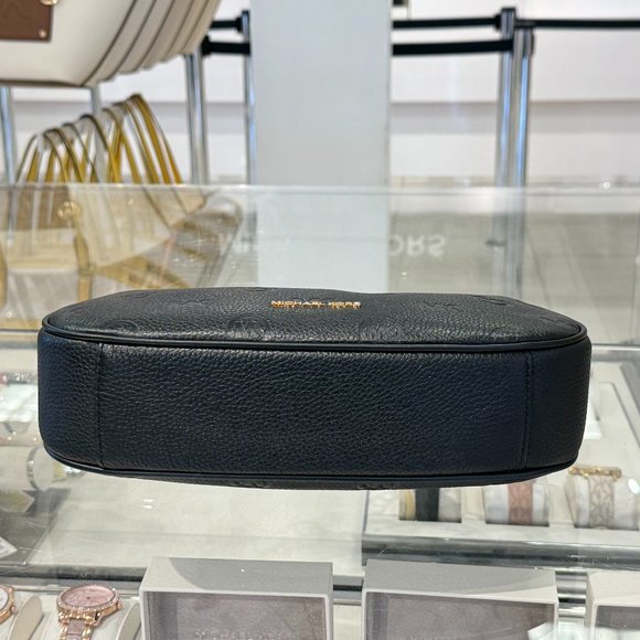 Bags | Michael Kors Cora Large Shoulder Chain Crossbody Bag Mk Embossed ...